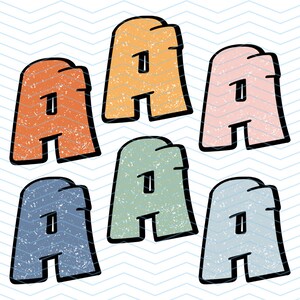 Grunge Alphabet PNG, Distressed Font, Graffiti Letters PNG Bundle ...