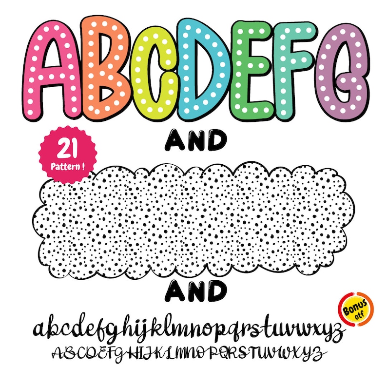 Dot Dalmatian Alphabet With Background Png, Custom Dalmatian Dot, 21 ...