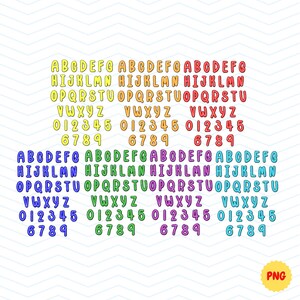 Bright Colorful Letters Png, Dalmatian Alphabet Bundle, Polka Dot ...