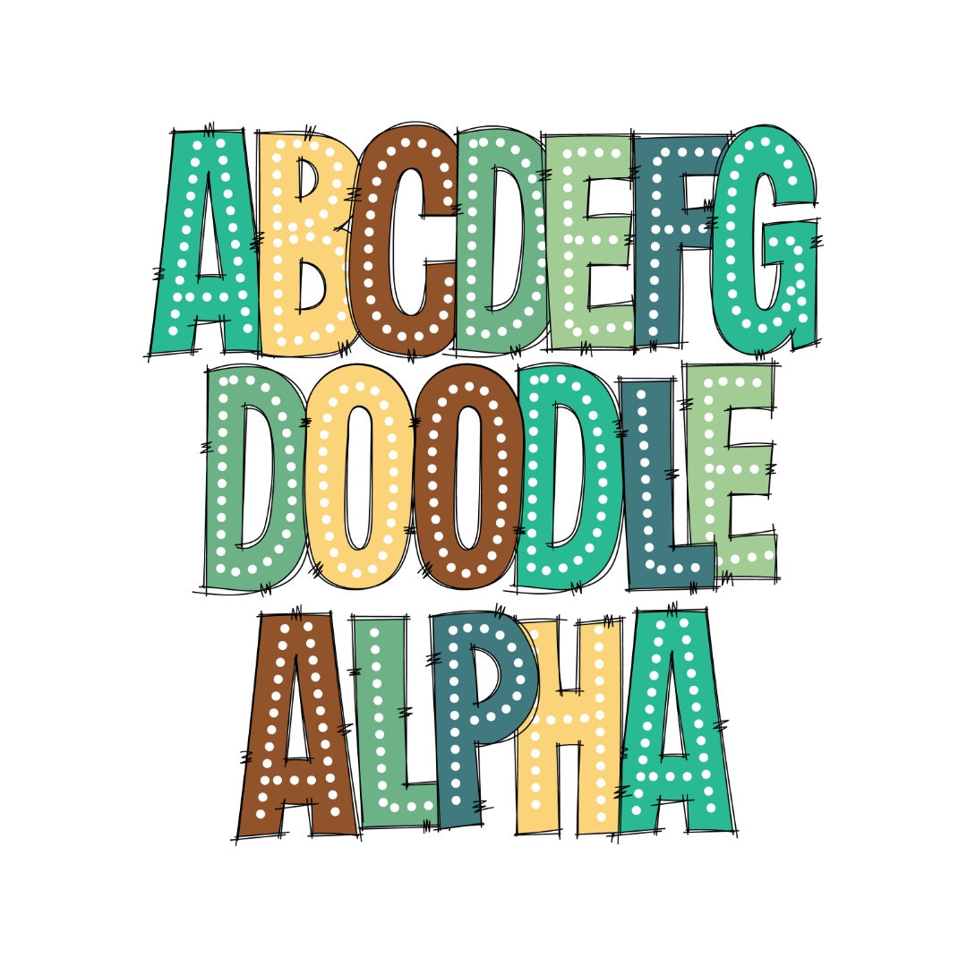 Dalmatian Dots Png Alphabet, Custom PNG, Doodle Dalmatian Dots ...