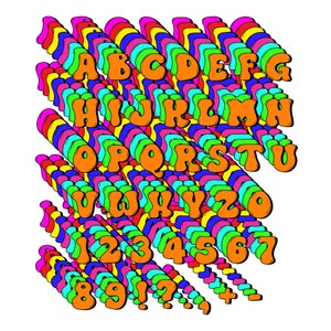 Neon Comic Retro Groovy Classroom Bundle, Teacher Bundle, Classroom ...