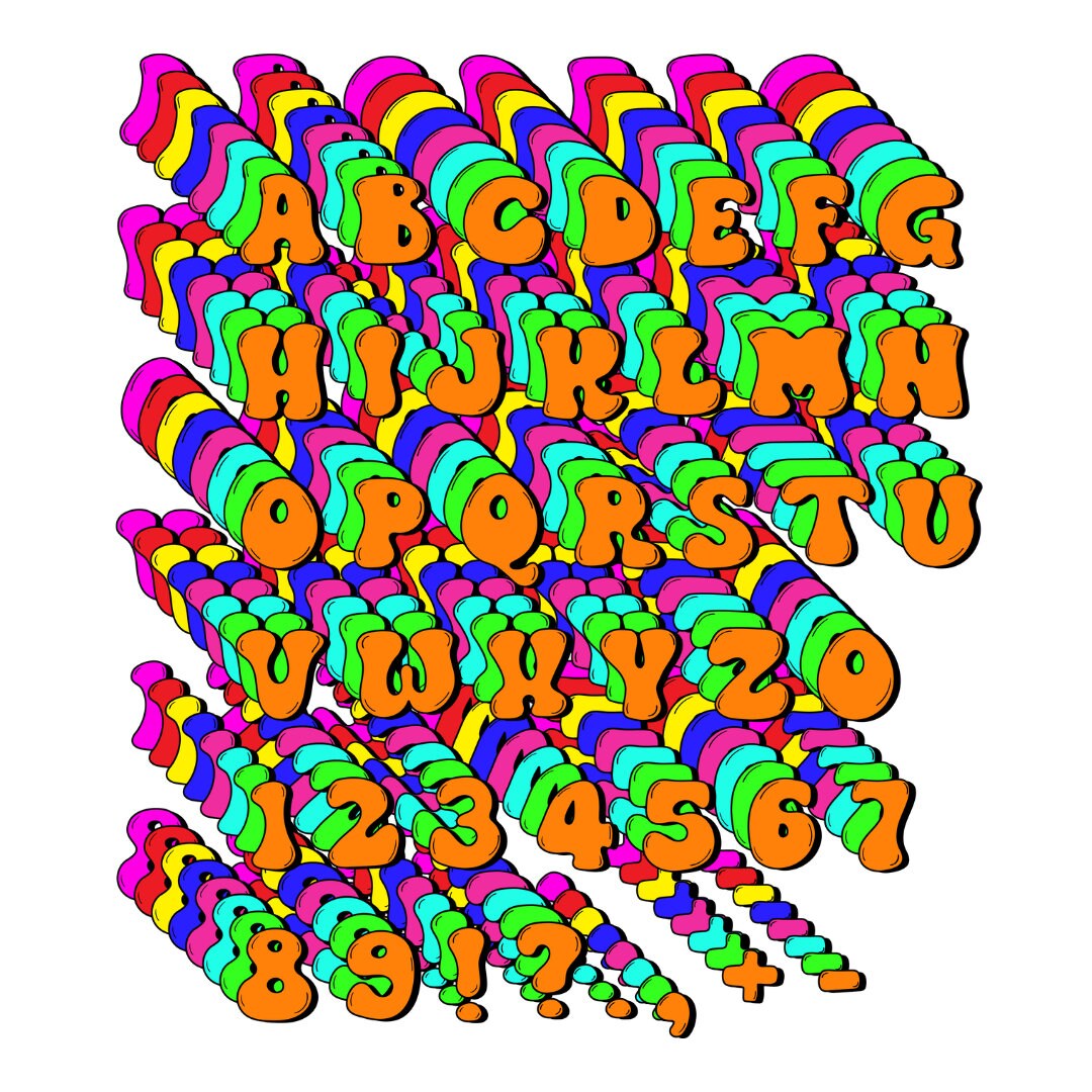 Neon Comic Retro Groovy Classroom Bundle, Teacher Bundle, Classroom ...