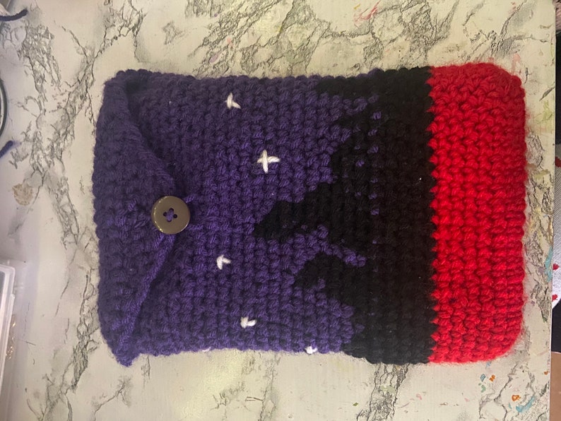 Punisher Inspired Crochet Book Sleeve Pattern - Etsy Canada