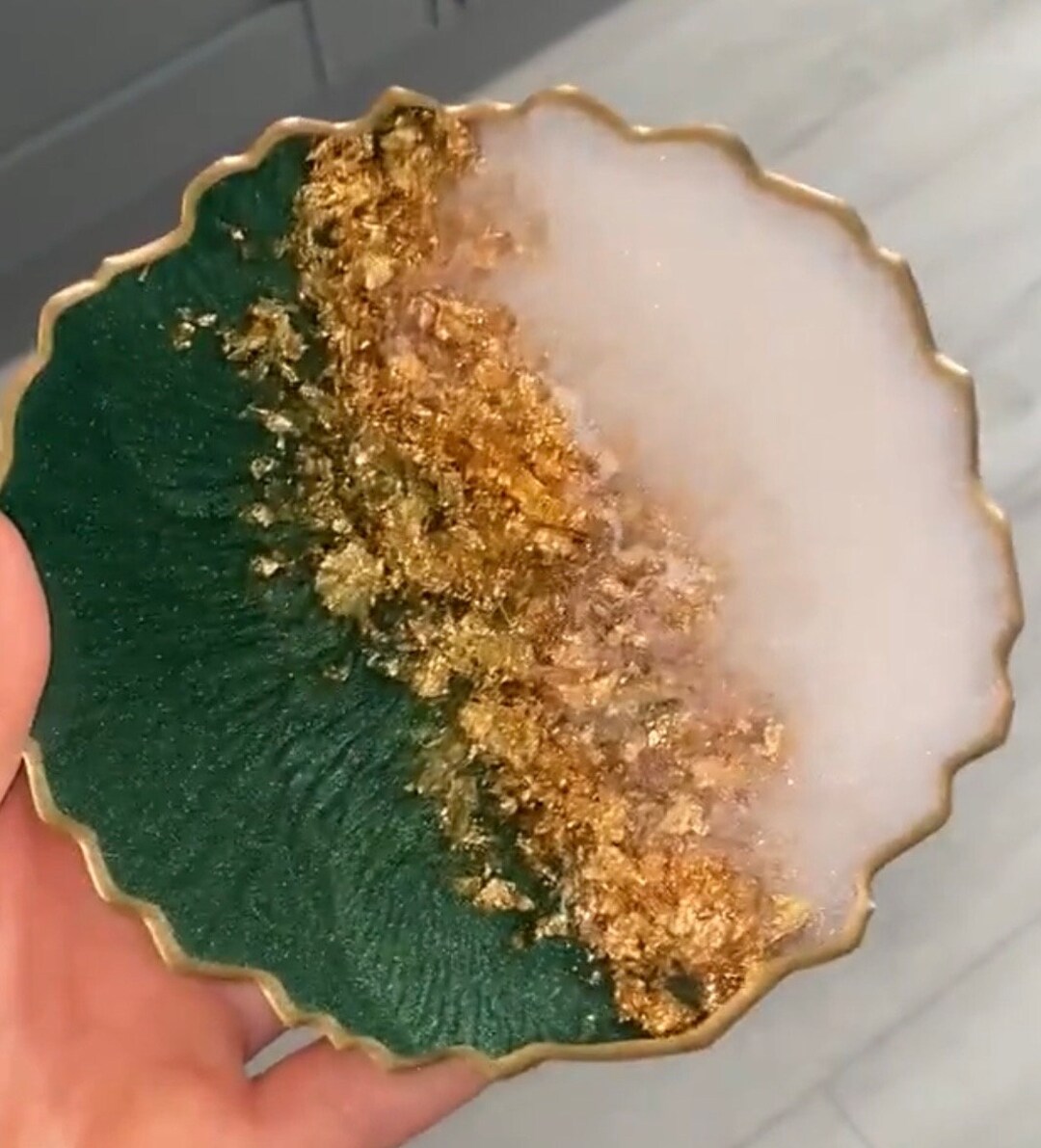 Split Coasters in ANY COLOUR White, Pink, Black, Grey, Green or Blue ...