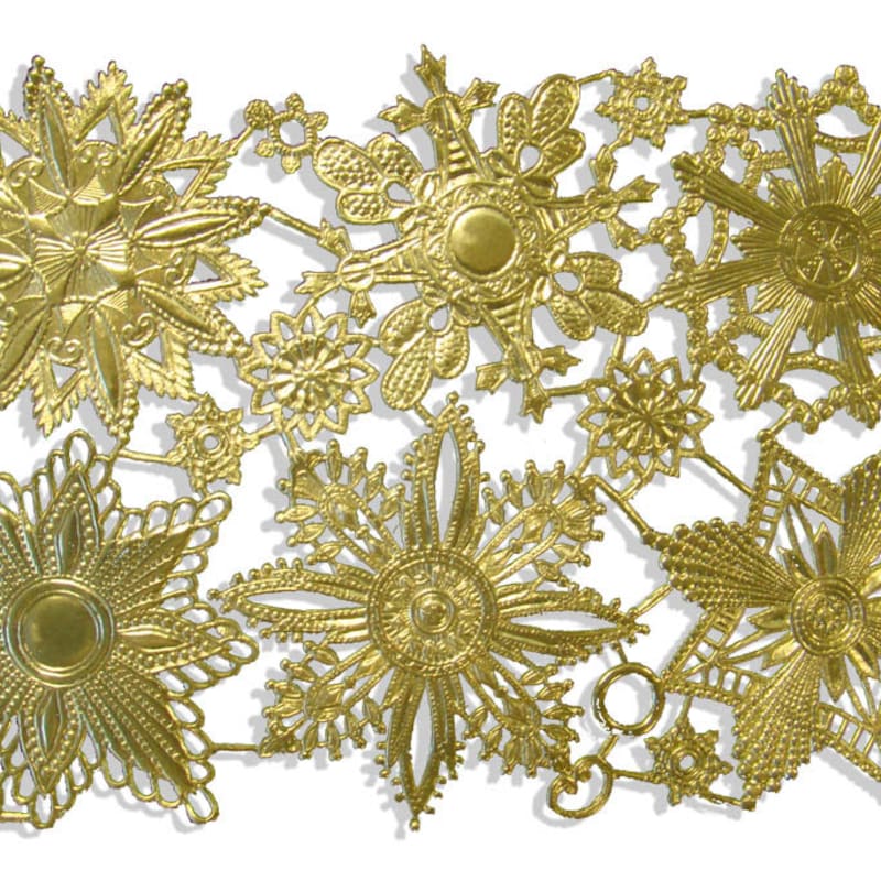 Dresden Die Cut Ornaments - Etsy