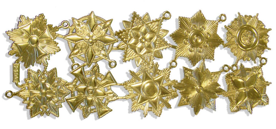 Order Ornaments Made of Dresden Cardboard Set of 10 - Etsy