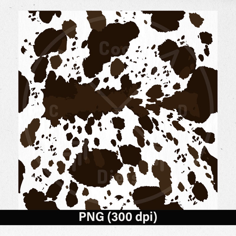 Cowhide Print Png - Etsy