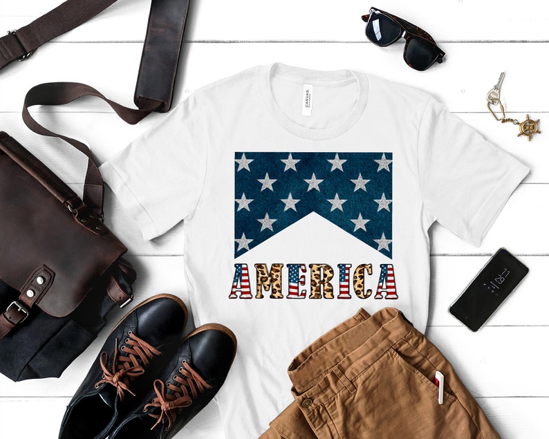 America PNG Sublimation Design Digital Download American Flag - Etsy