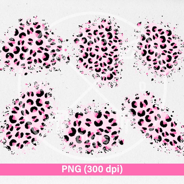 Pink Leopard Print - Etsy