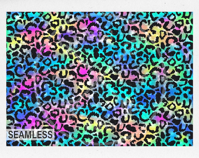 Colorful Leopard Print PNG Distressed Sublimation Patches - Etsy
