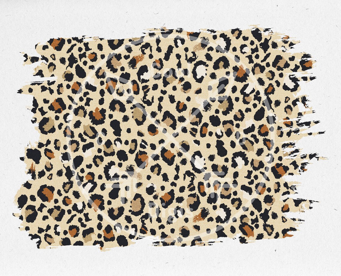 Distressed Leopard Print PNG Leopard Sublimation Design, Distressed ...