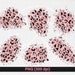 Rose Gold Leopard Print PNG Distressed Sublimation Patches, Pink ...