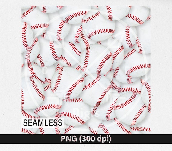 Seamless Baseball Pattern PNG Digital Sublimate Download | Etsy