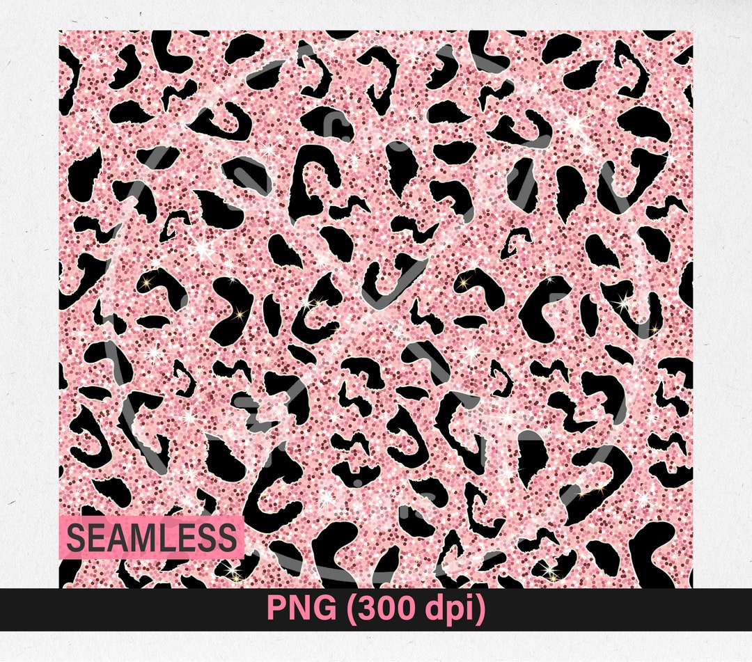 Pink Gold Leopard Print Seamless Rose Gold Leopard Pattern - Etsy