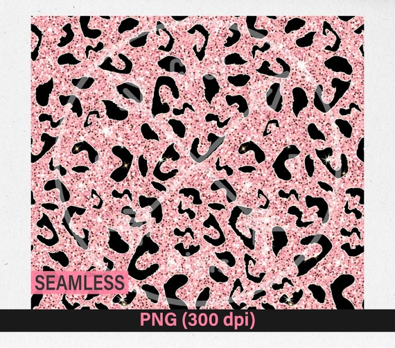 Pink Gold Leopard Print Seamless Rose Gold Leopard Pattern - Etsy