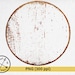 Rust Texture Frame PNG - Overlay Effect, Round Frame Grunge Light Brown ...