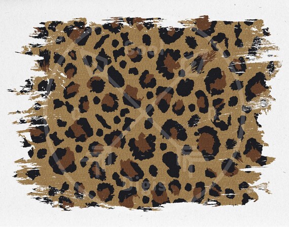 Paper, Party & Kids Bleached Shirt Sublimation Patches Leopard Print ...
