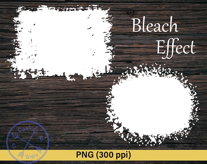 Bleach Effect PNG Distressed Bleached Design Sublimation - Etsy