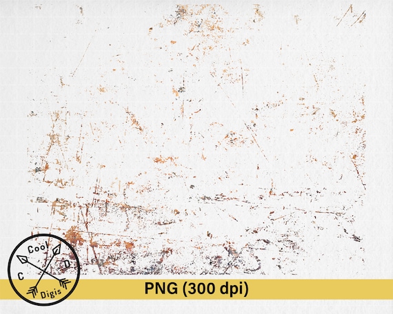 Grunge Rust Texture PNG Overlay Effect Light Brown Rusty - Etsy Finland