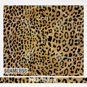 Gold Leopard Print Png, Sublimate Download Gold Seamless Cheetah ...