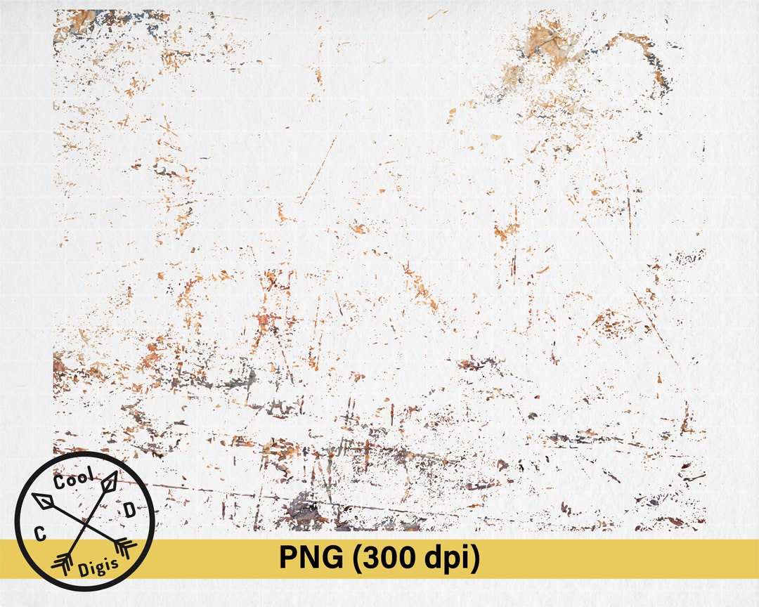 Rust Texture PNG - Overlay Effect, Grunge Light Brown Rusty Texture ...