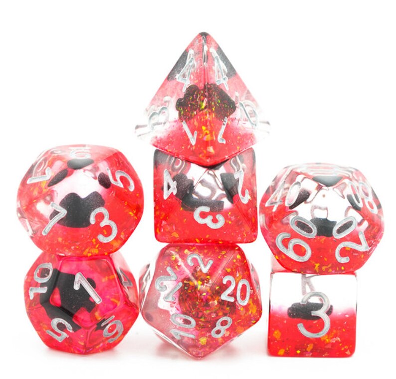 Spade Dice pack of Cards Polyhedral Dnd Dice Perfect for - Etsy UK