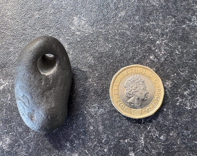 A Very Unique Shaped Hag Stone From Dingle, Ireland - Celtic Hag Stone ...