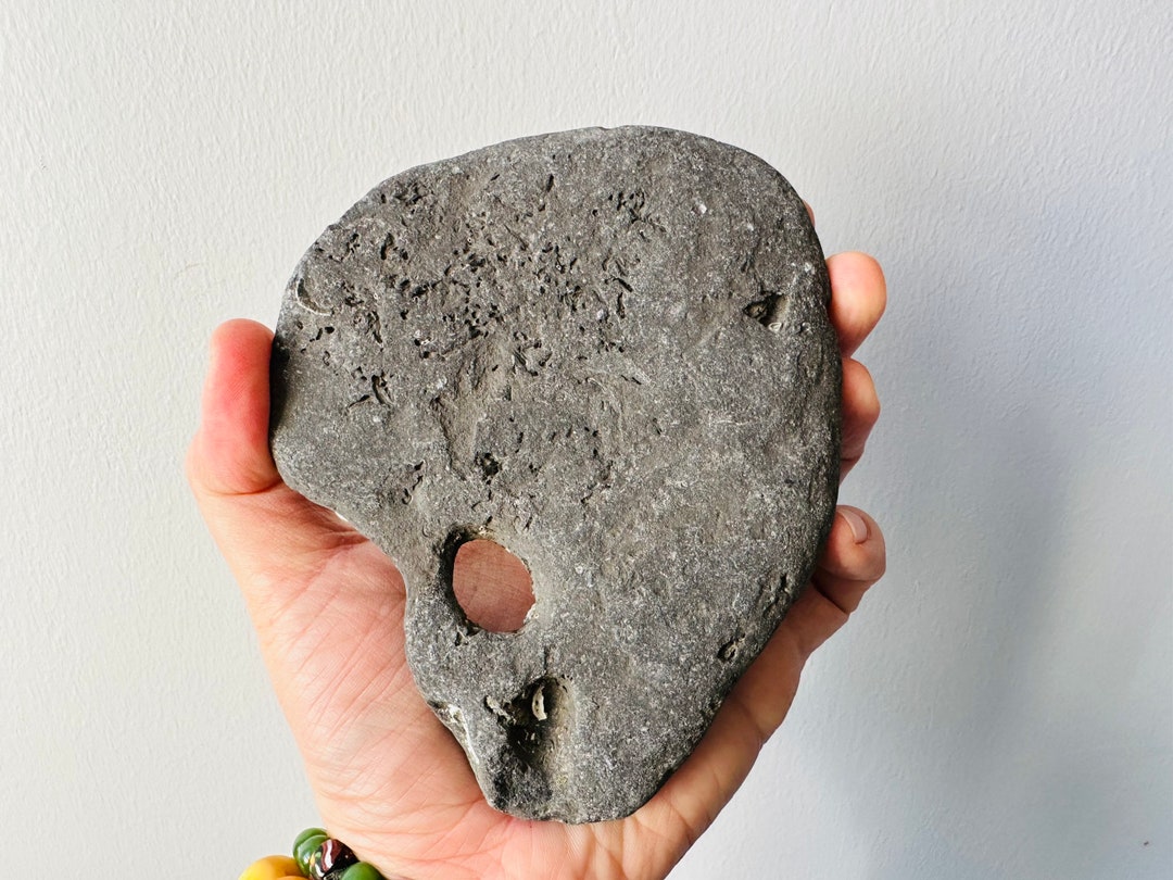 Rare Large Irish Hag Stone From Donegal Ireland-holy Stone, Adder Stone ...