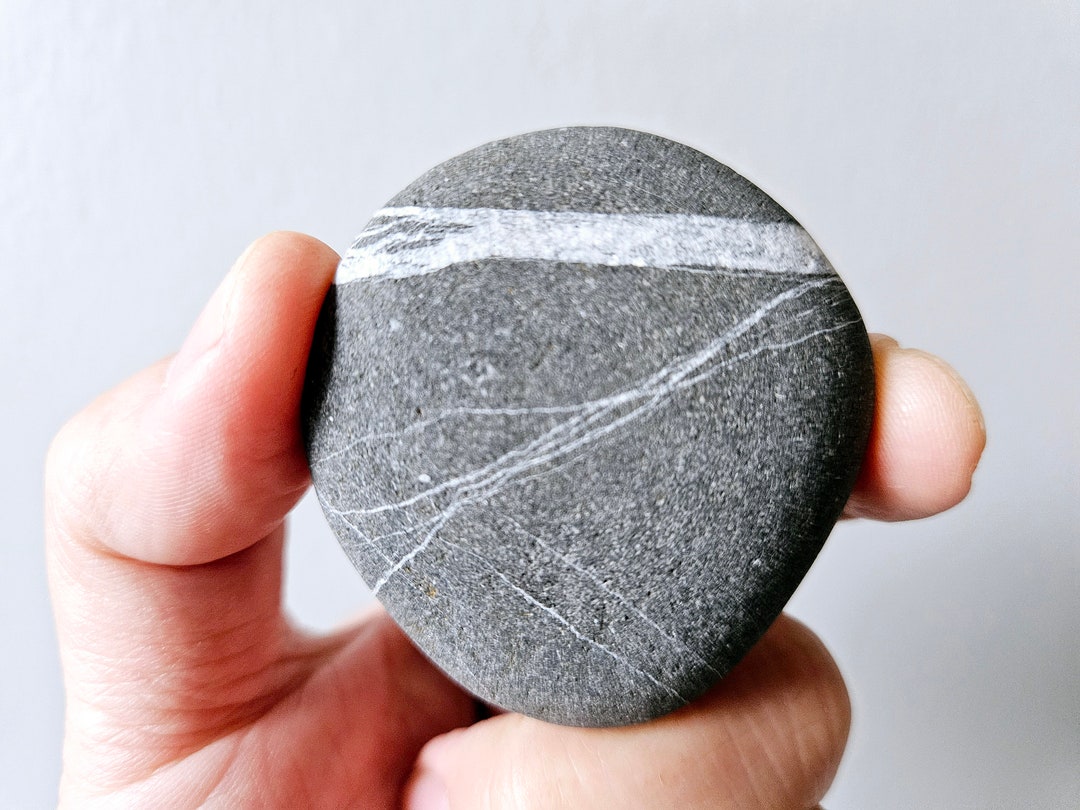 Set of Two Beautiful Gray Wishing Stone From Ireland - Irish Wishing ...