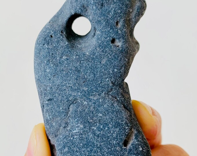Rare Grey Irish Hag Stone From Donegal Ireland-holy Stone, Adder Stone ...