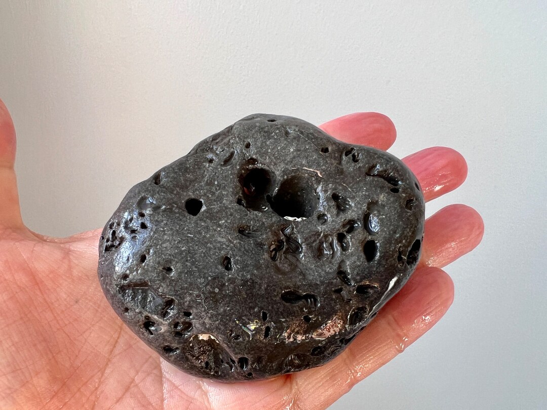 Rare Large Irish Hag Stone From Donegal Ireland-holy Stone, Adder Stone ...