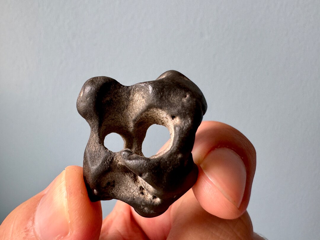 3 Small Unique 2 Holes Celtic Hag Stone Pendants - Special Offer: Irish ...