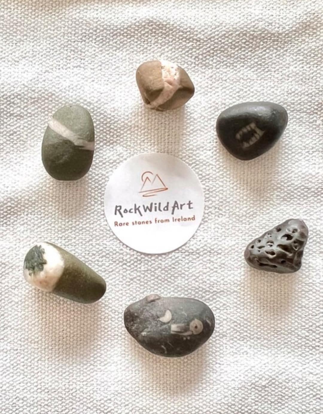 A Magic Bag of Small Lucky Stones From All Over Ireland - A Small Bag ...