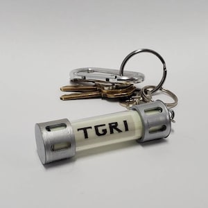 TMNT Glow in the Dark Key Chain - TGRI Ooze Canister - Etsy