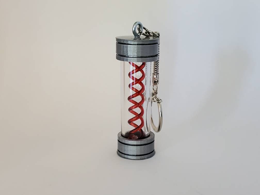 Resident Evil T-virus (isolated Nemesis Enhancement) Keychain - Etsy