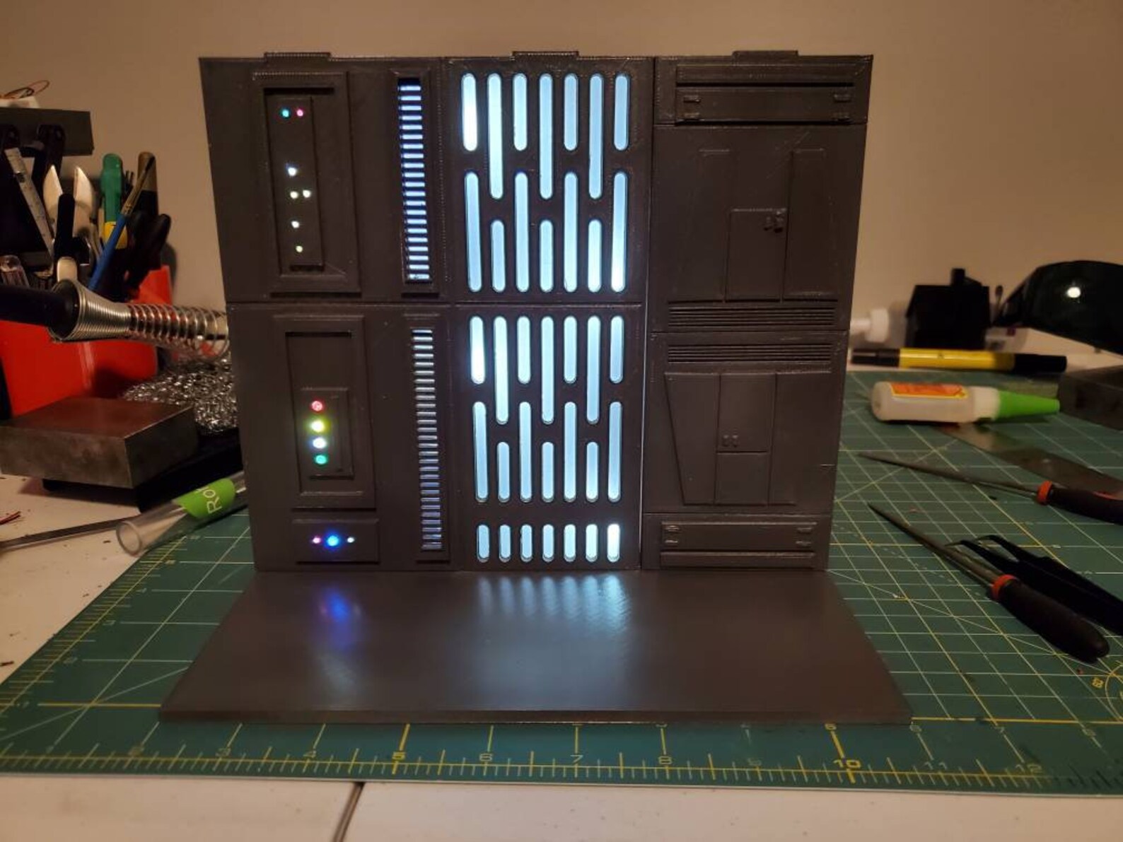 Star Wars Black Series Large Display LED Stand Death Star | Etsy