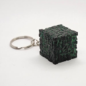 Star Trek Borg Cube Glow in the Dark Keychain - Etsy