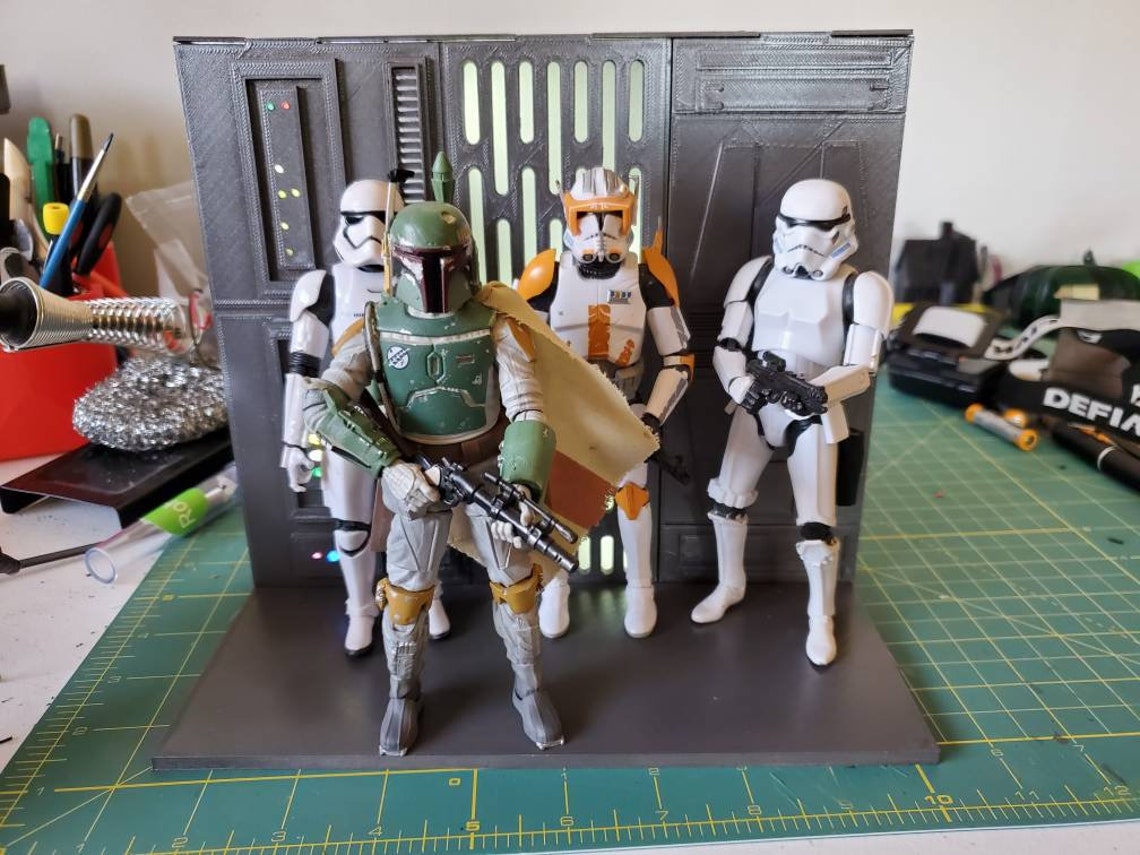 Star Wars Black Series Large Display LED Stand Death Star | Etsy