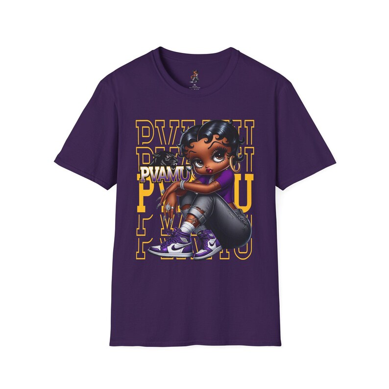 PVAMU Panthers Prairie View AM Sneakerhead Betty Boop Unisex Softstyle ...