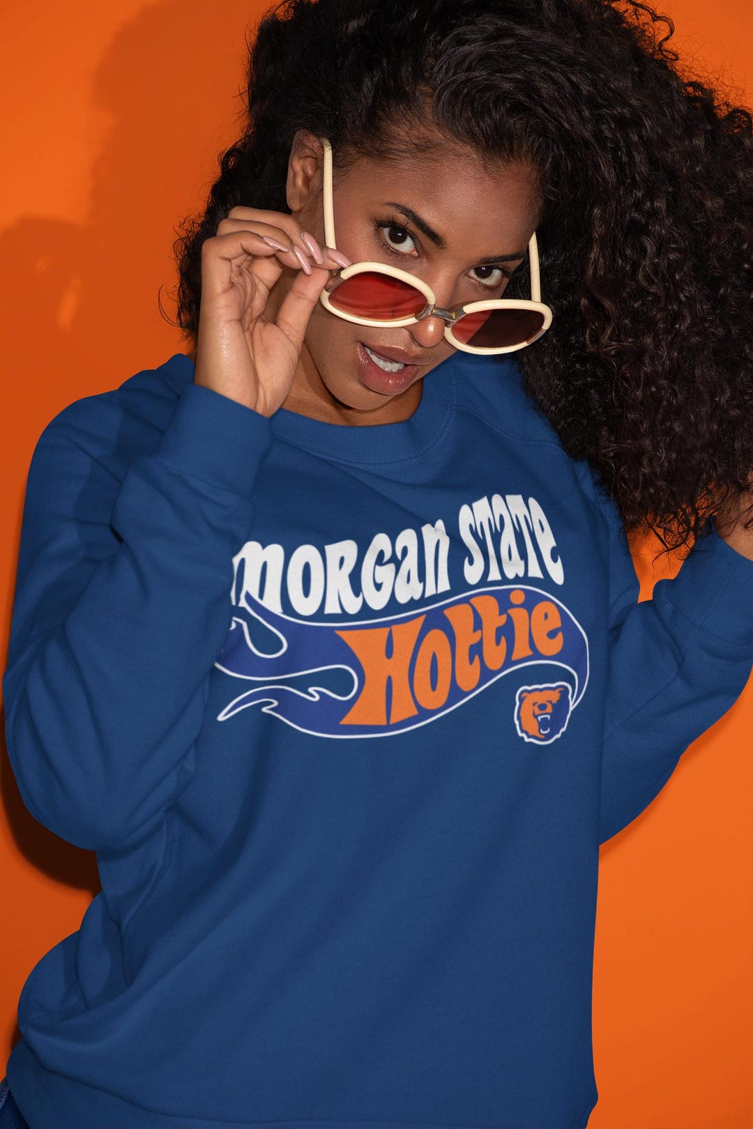Morgan State University Hottie Sweatshirt, School Spirit Apparel - Etsy