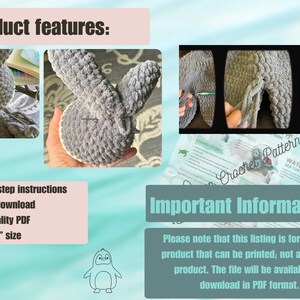 Donkey Crochet Pattern | Dewdrop the Donkey, No Sew Crochet Patterns ...