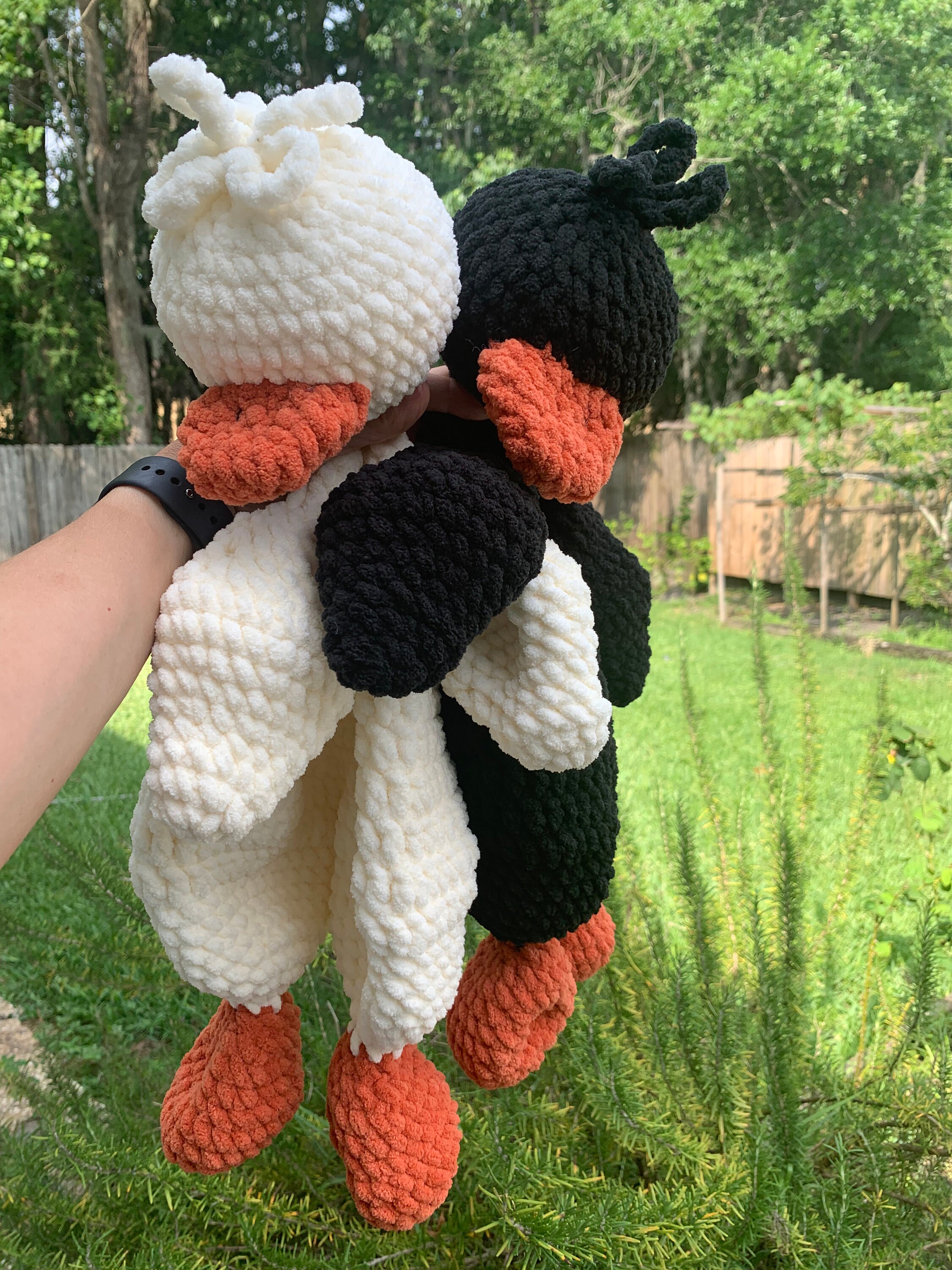 No Sew Duck Lovey Crochet Pattern, Lovey Amigurumi Duck Pattern ...