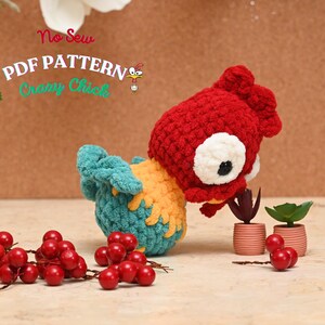 No Sew Crazy Chick Crochet Pattern | Beginner Amigurumi Plushie | PDF ...