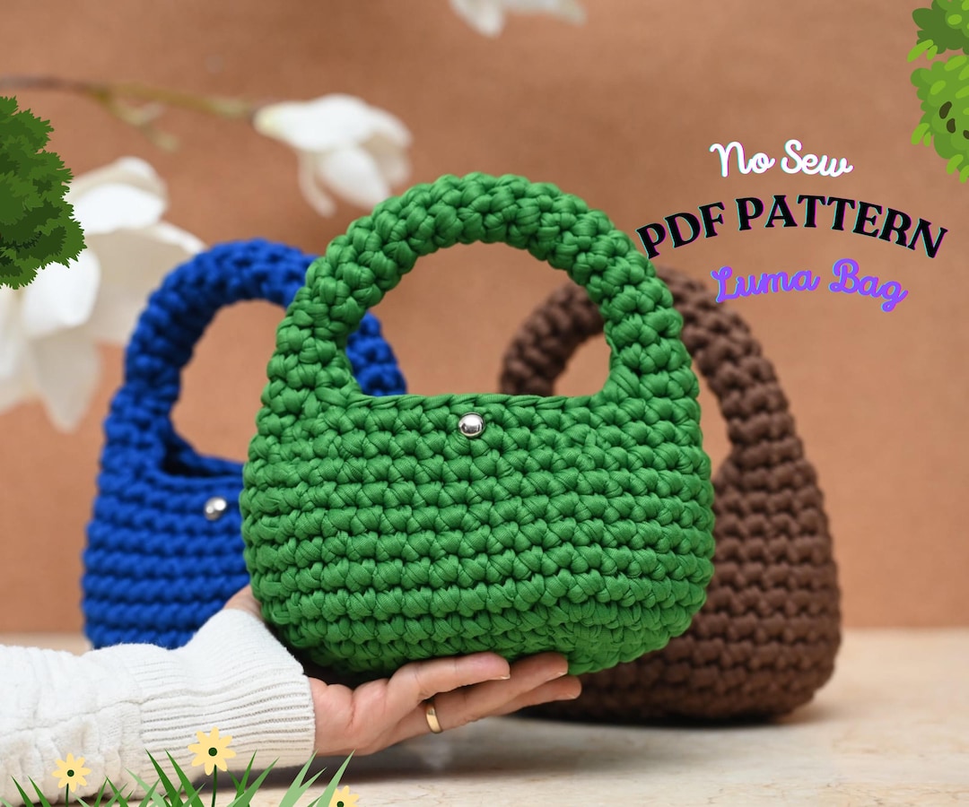 Luma Bag Crochet Pattern 2 Sizes: No Sew Amigurumi (PDF Pattern) - Etsy