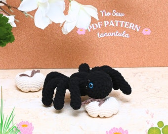 No Sew Amigurumi Spider Crochet Pattern - Etsy