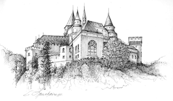 Bojnice Castle 11 X 8.5 Print - Etsy