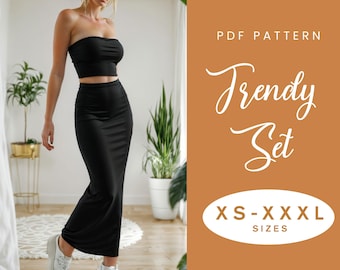 Fitted Vest Digital PDF Sewing Pattern // US Size 00-14 // Instant ...