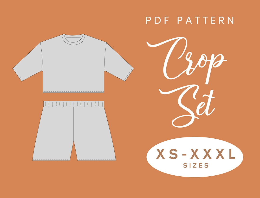 Nightwear Set Sewing Pattern | XS-XXXL | Instant Download | Easy ...