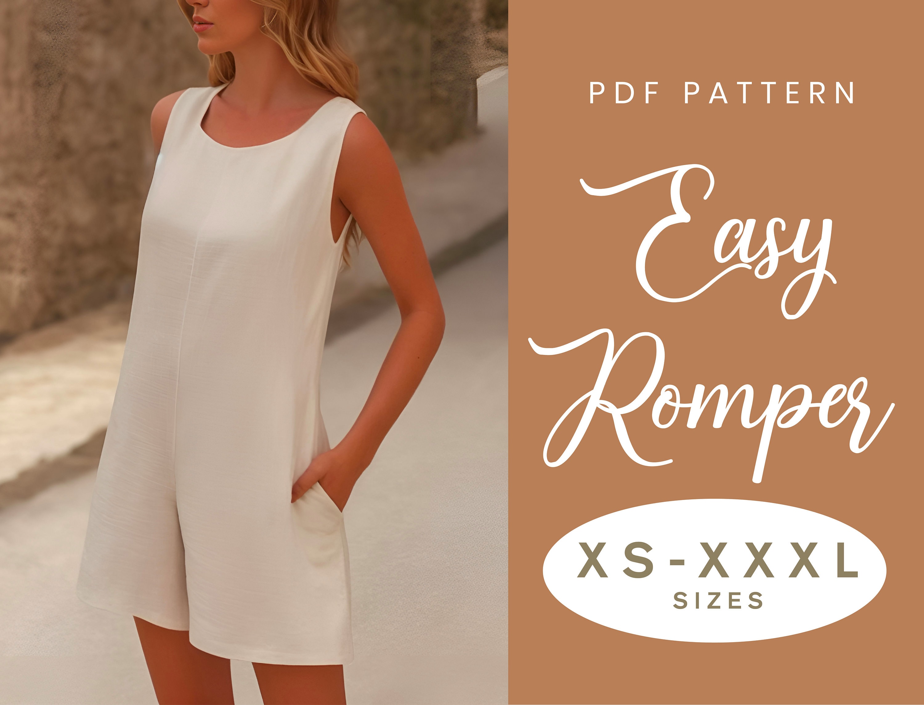 Romper Dresses Sewing Easy