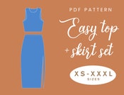 PDF Robe Pattern Instant Download Intermediate Sewing Printable Capsule ...